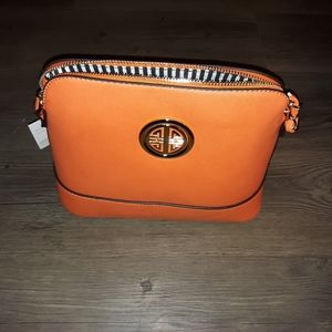 Bags | Round Symbol Crossbody Handbag | Poshmark